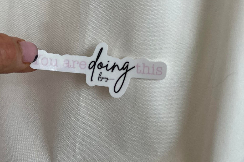You Are Doing This Sticker – Legacy By Kim
